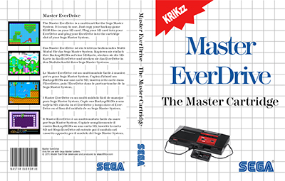 Label für MEGA EverDrive (und Master EverDrive) - Sega - Circuit-Board
