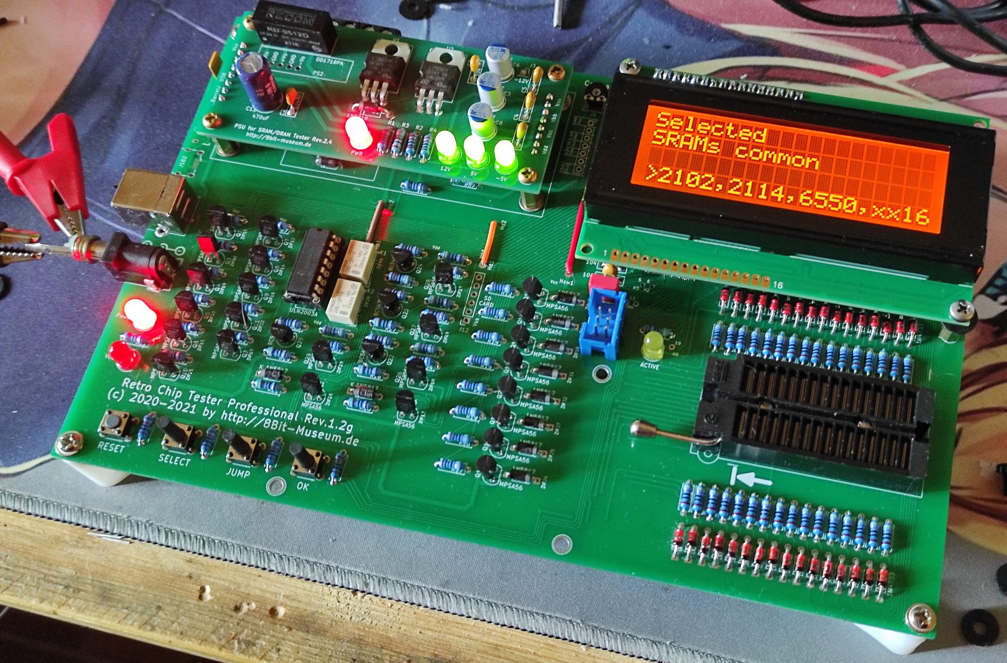 Retro Chip Tester Professional | jensma.de